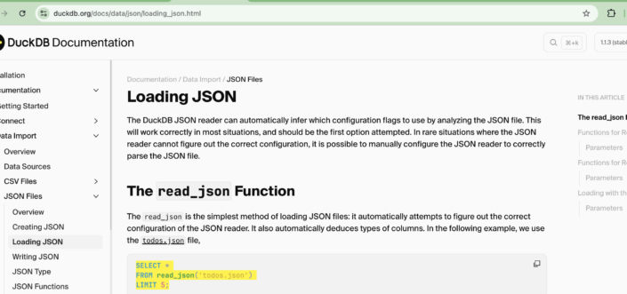 Using Duckdb To Read Json Files In S3 Confessions Of A Data Guy